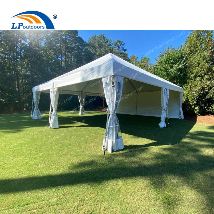 30x50' Hot sale China Aluminum frame hip end keder frame tent for ...