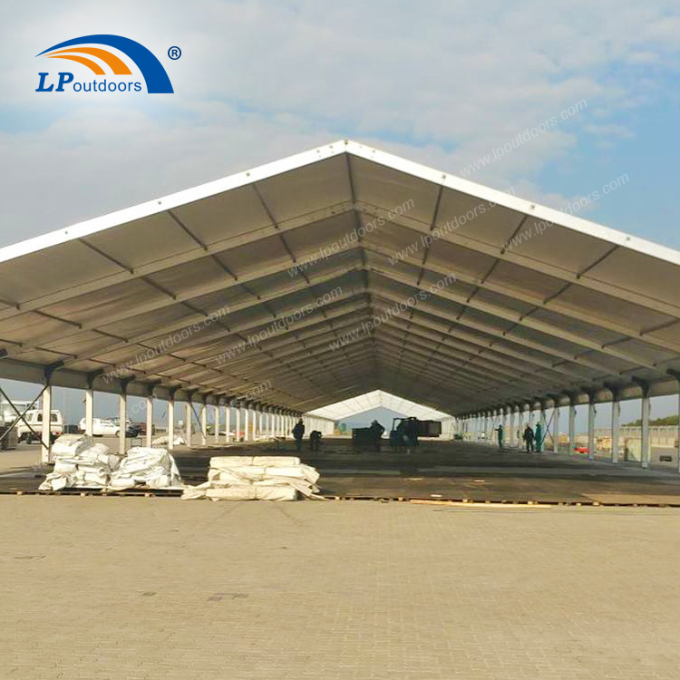 20M Span Temporary Large Mobile Logistics Storage Tent Can Form ...